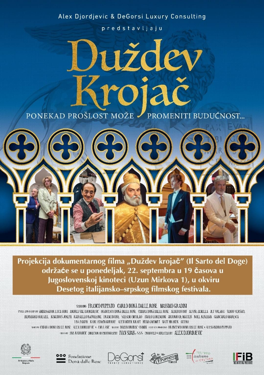 Dokumentarni film „Duždev krojač” prvi put na velikom platnu u Beogradu ...